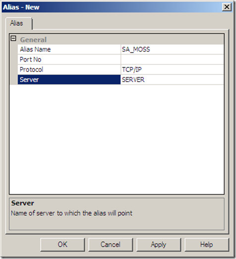 Bernd Kemmler - SharePoint experiences: SQL Server 2008 - Create SQL Server Alias
